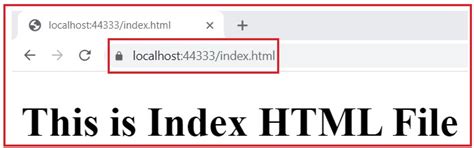 Configuring Default Page In Asp Net Core Dot Net Tutorials