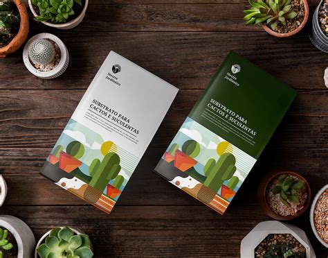 Illustration For Substrate Packaging Design On Behance