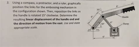 Solved Using A Compass A Protractor And A Ruler Chegg