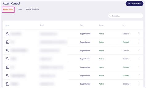 Adding A New Admin User