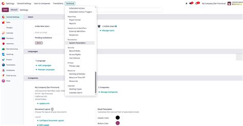 How To Set Up And Use System Parameters In Odoo 18