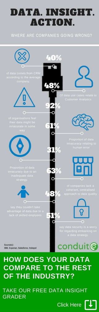 Data Insight Action Infographics Where Are Companies Going Wrong