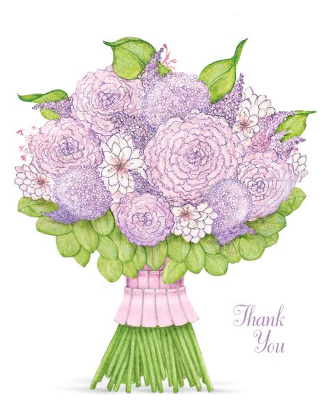 Lilac Bride Bouquet Ann Scott Inc