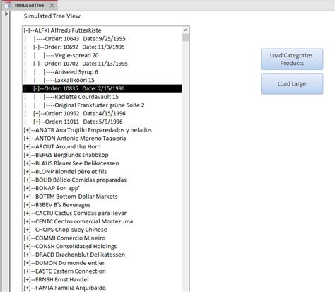 Help On Locating Text By Position Fake Treeview Access World Forums