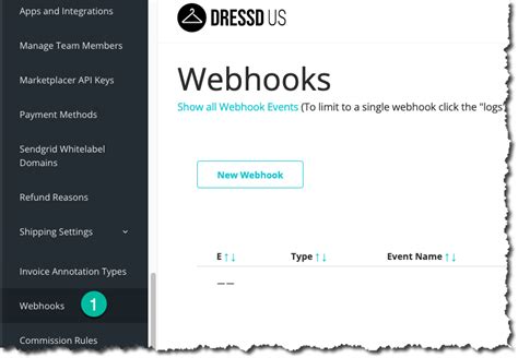 1 Webhook Setup Marketplacer Api Docs