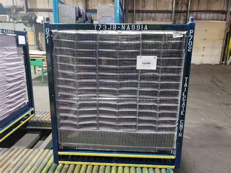 Returnable Shipping Rack Textile Bag Packaging Rack