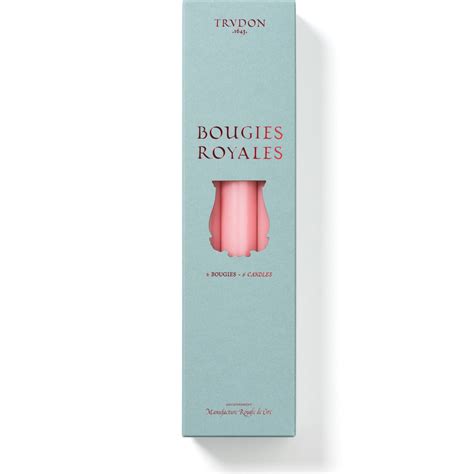 Royale Taper Candle Pink Shop Trudon Online Libertine Parfumerie