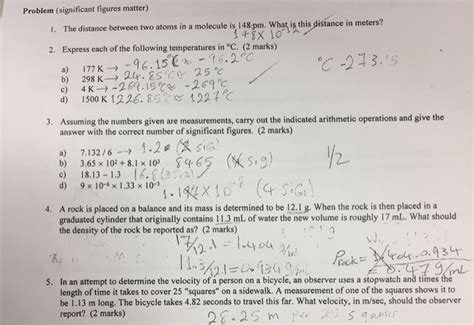 Solved The Distance Between Two Atoms In A Molecule Is 148