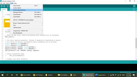 LG Sensor Data Is Gibberish Issue Dragino Arduino Profile Examples GitHub