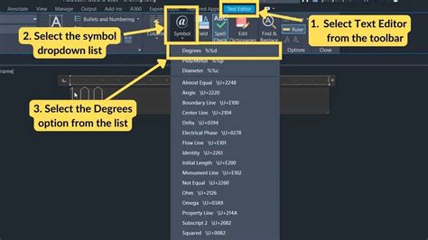 How To Insert Degree Symbol In Autocad Surveyor Insider
