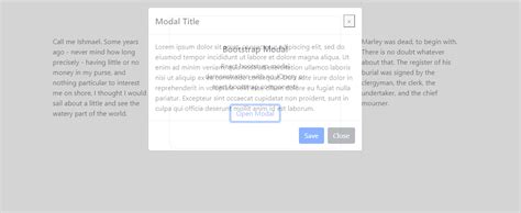 Bootstrap Modal Dialog In React Without Jquery Code Buckets