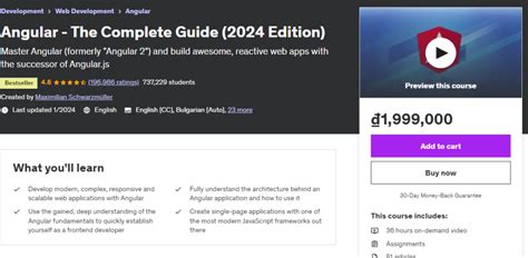 Share Angular The Complete Guide 2024 Edition