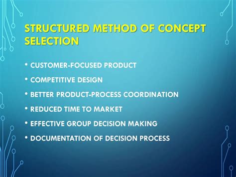 Concept Selection Chapter Six Ppt Download