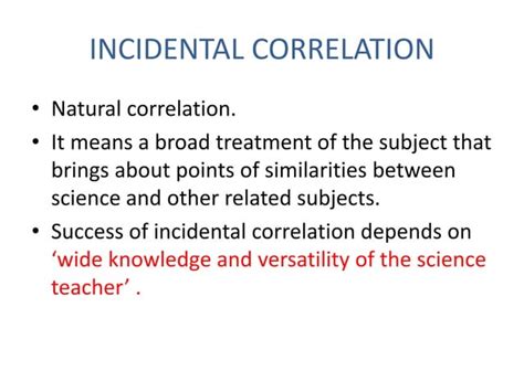 Correlation In Physical Science Pptx Physics Science