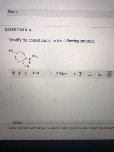 solved path p question 4 identify the correct name for the