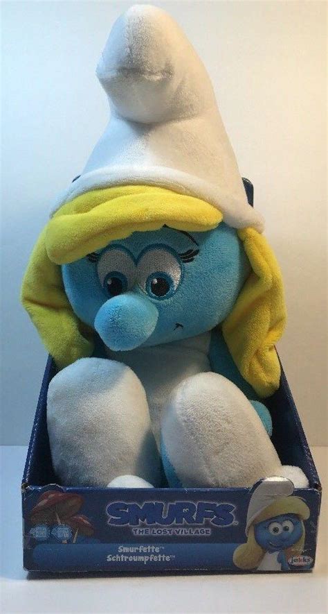 Smurfs The Lost Village Jumbo Smurfette Plush 21” 1965358036
