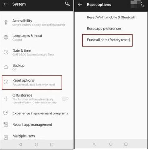 4 Methods To Factory Reset OnePlus 2025