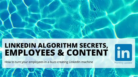 The Linkedin Algorithm Secrets August Update