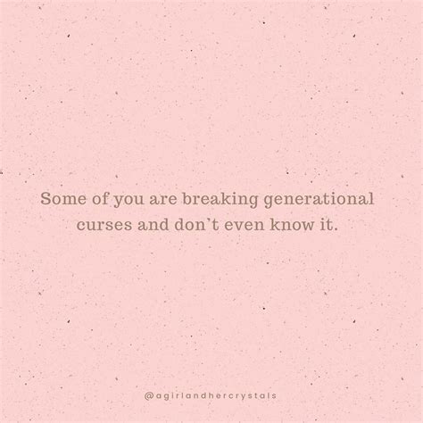 Breaking Generational Curses