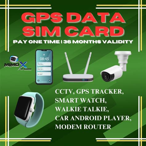 CCTV Sim Card GPS Xox Sim Card Modem Router Android Player Car GPS Tracker Onexox Simcard 2G