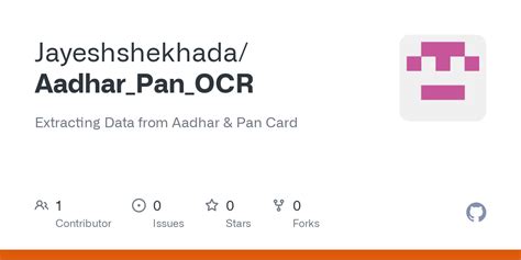 Github Jayeshshekhada Aadhar Pan Ocr Extracting Data From Aadhar Pan Card