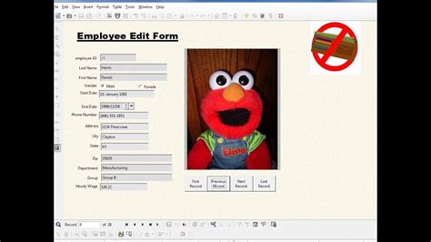 LibreOffice Base Embedding A Picture YouTube