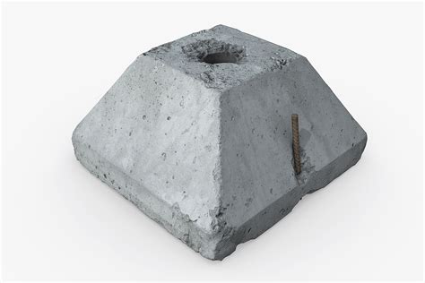 Concrete Block Free 3d Models Obj Obj Download Free3d