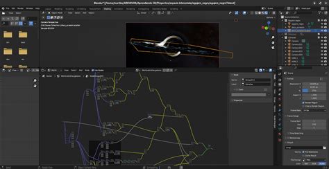 procedural black hole r blender