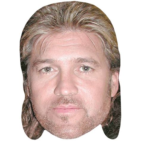 Billy Ray Cyrus Mullet Mask Celebrity Cutouts
