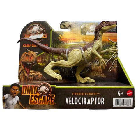 Jurassic World Camp Cretaceous Velociraptor Dino Escape Fierce Force