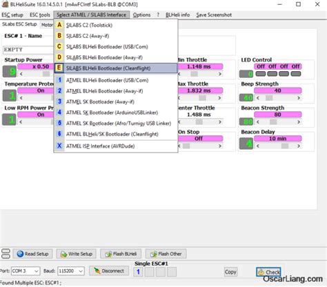 How To Connect Flash And Configure BLHeli S ESCs Oscar Liang