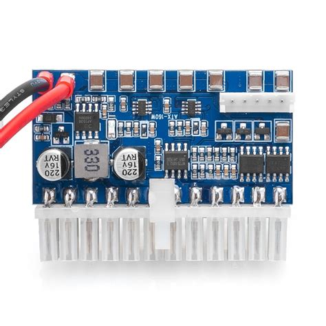Dc 12v 160w 24pin Pico Atx Switch Pico Psu Car Auto Mini Itx High Power Supply Module Itx Case