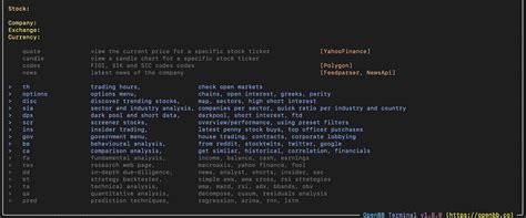 Openbb Terminal Openbb Has A New Open Source By Market Tech Medium