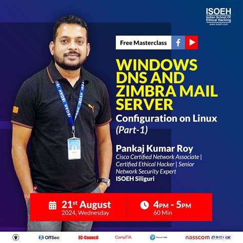 Isoeh Siliguri On Linkedin Cybersecurity Webinar Linux Windowsdns Zimbramailserver
