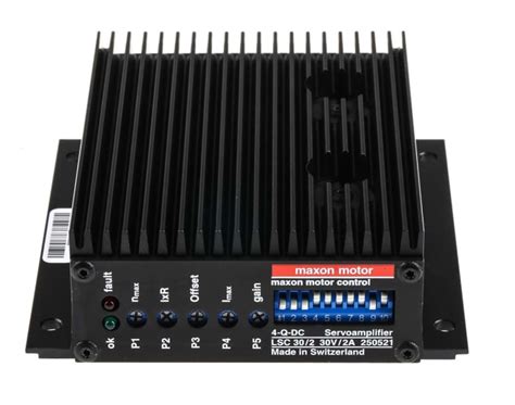 250521 Maxon Maxon Dc Motor Controller Voltage Control 12 → 30 V Dc 2 A Flange Mount