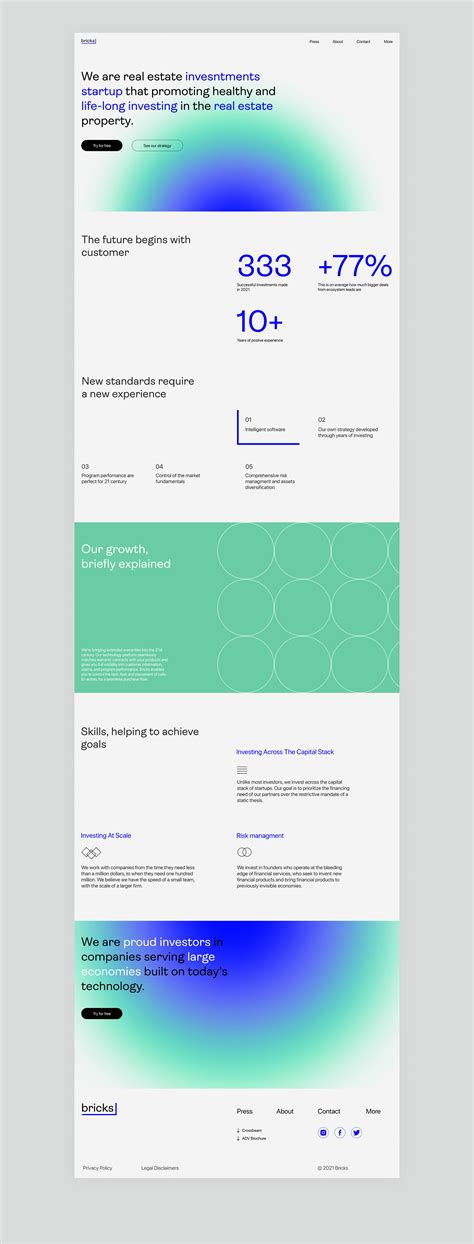 bricks ui ux on behance
