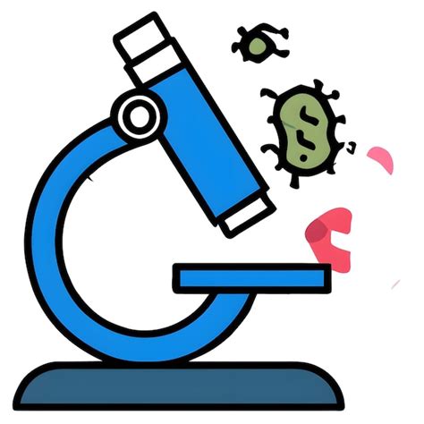 Premium Ai Image Microscope Icon