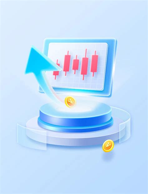 金融投资理财基金定投元素插画数据走势 花瓣网