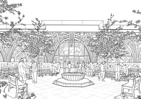 Concrete Clouds Architectural Illustration Uk