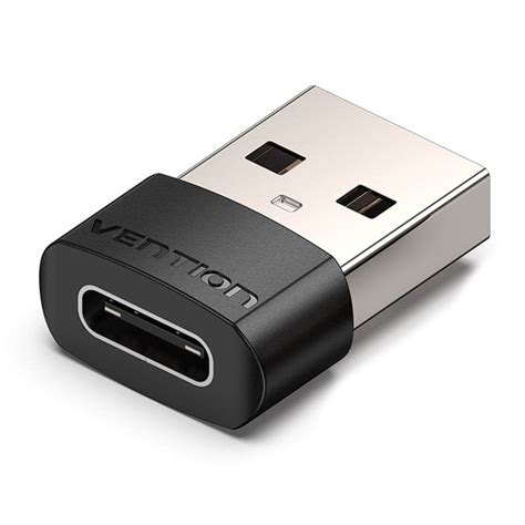Vention Cdwb Adaptador Usb Tipo A Macho A Usb Tipo C Hembra Negro Pccomponentes Com