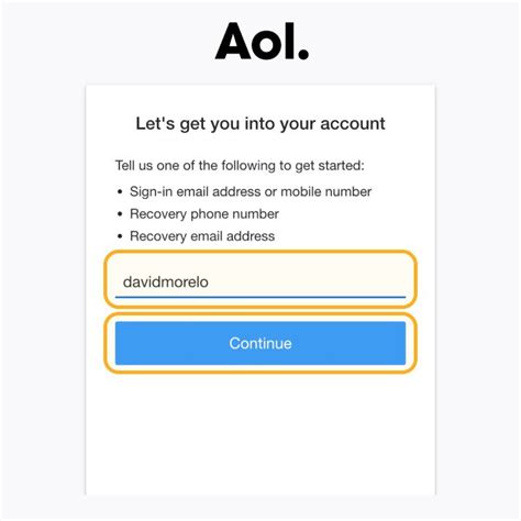 Forgot Aol Password Easy Steps How To Reset Aol Password
