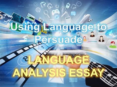 Language Analysis Language To Persuade Pdf