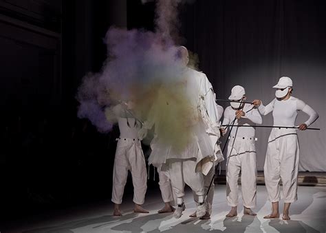 Aitor Throup Shows Fashion Collection On Life Size Puppets