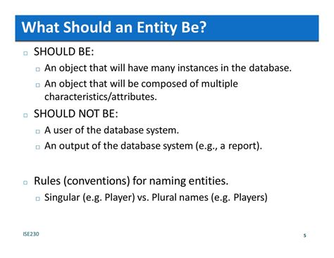 overview of entity‐relationship model ppt download
