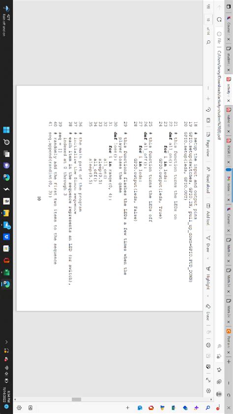 I Have To Write A Code On A Raspbery Pi That Uses The
