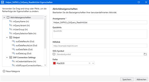 My Own Activity Shows No Categories Under Properties Activities