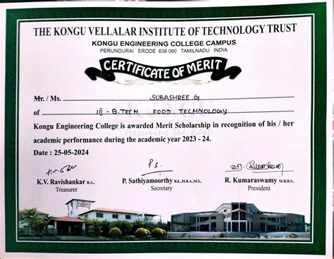 Subashree G On Linkedin Achievement Proud Grateful Academics