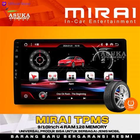 Jual Mirai Tpms 4128gb Memory Dengan Tpms Sensor Produk Bergaransi