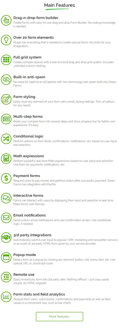 Green Forms Standalone Form Builder Code Market