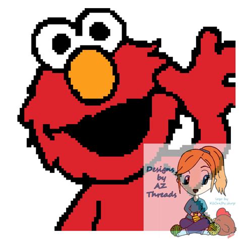 Elmo Wave Graph And Written 100×100 Teach Me Graphghan